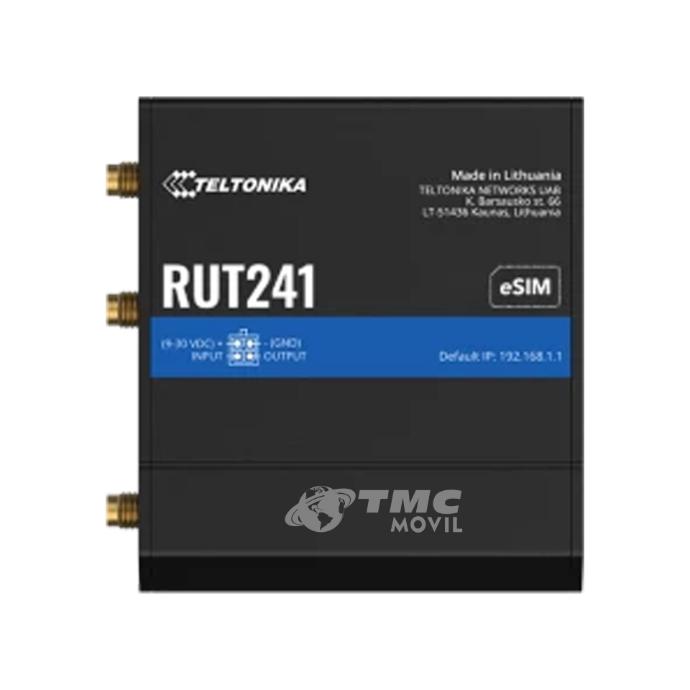 Router TELTONIKA Original RUT241 LTE, Slot para SIM Fisica + 1 SIM ...